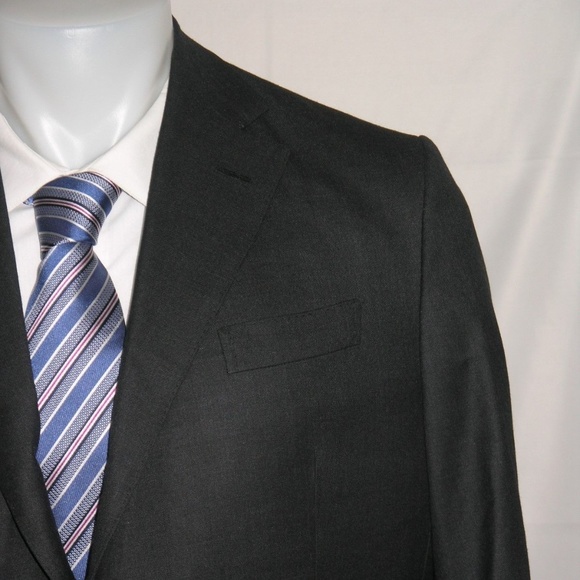 Uma Reddy | Suits & Blazers | Uma Reddy Solid Gray Two Button Bespoke ...